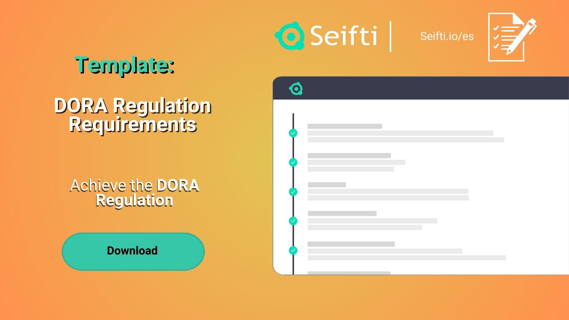 DORA Application - Seifti